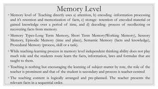 Teaching | PPTX | Professional School | Postgraduate Education