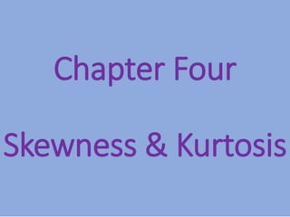 Principle of Statistics | PPTX