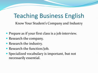 Business English for Intermediate Level B2 | PPTX