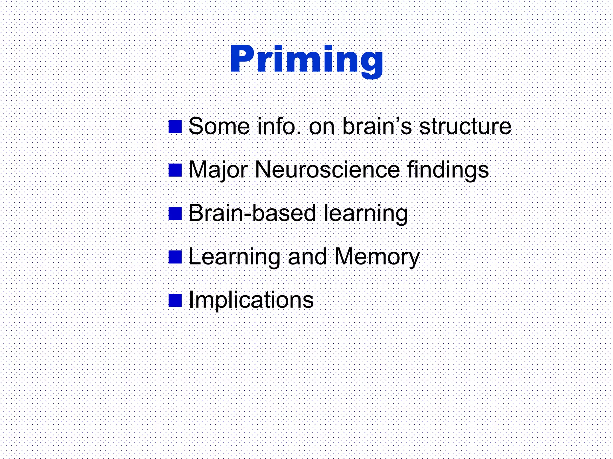 Teaching EFL with the Brain in mind | PPT