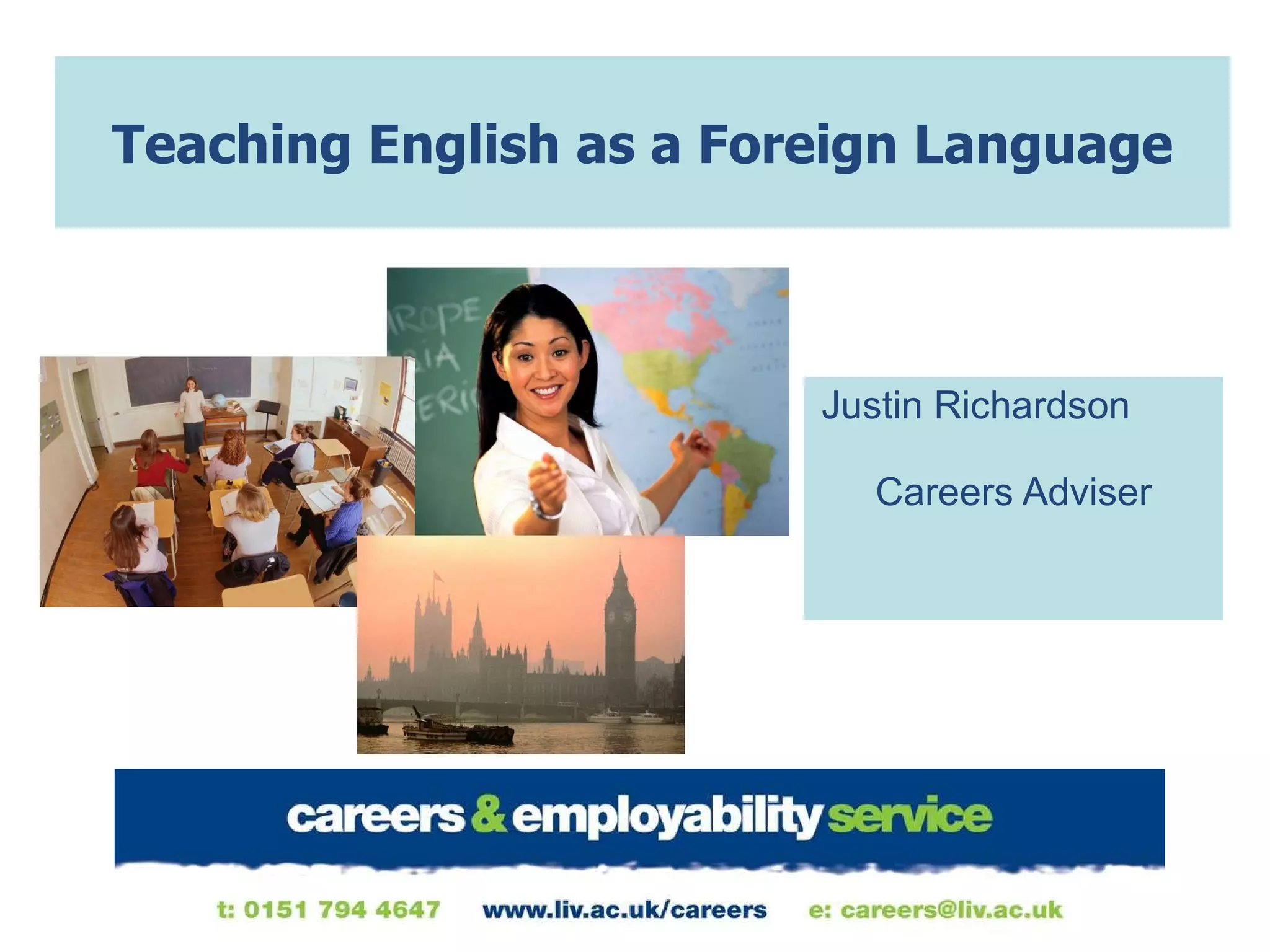 Teaching English As A Foreign Language | PPT
