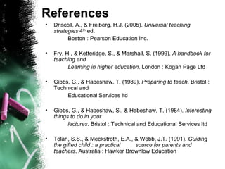 Teaching gifted children | PPT