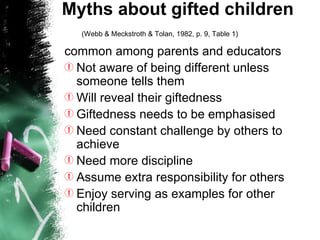 Teaching gifted children | PPT | Educational Assessment | Education