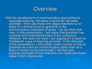 Teaching Grammar 1225347808767667 8 | PPT