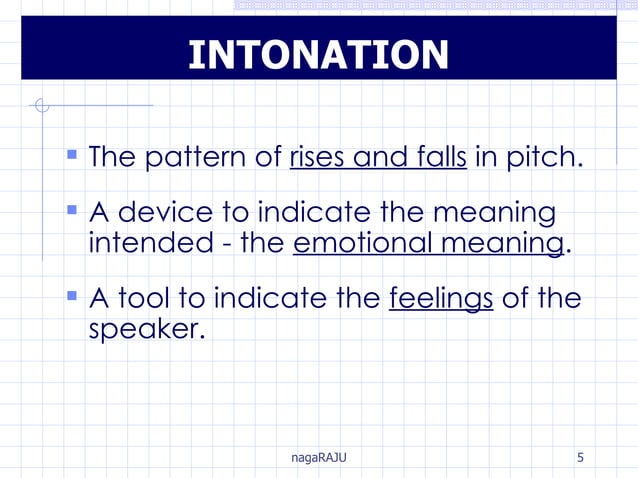 Teaching Intonation | PPT