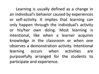 Teaching learning process and curriculum development | PDF