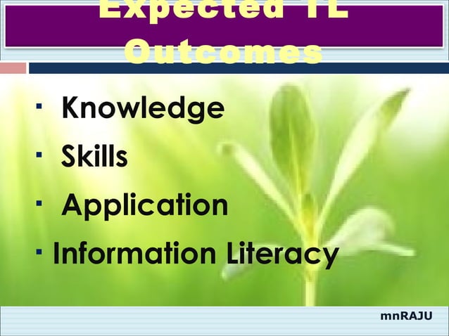 TLE for college teachers | PPT