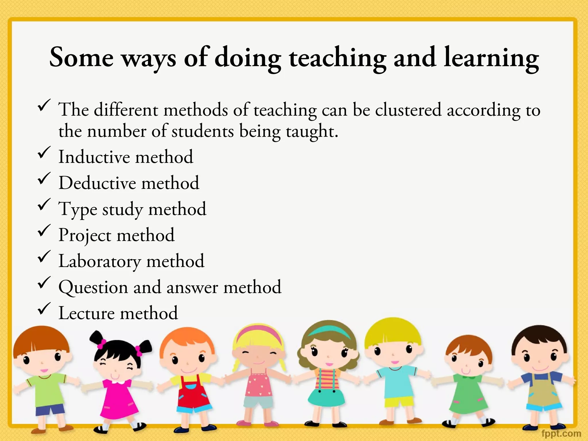 Teaching learning processes and curriculum development | PPT