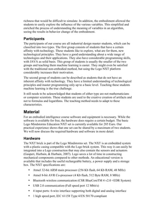 Teaching Machine Learning to Design Students | PDF