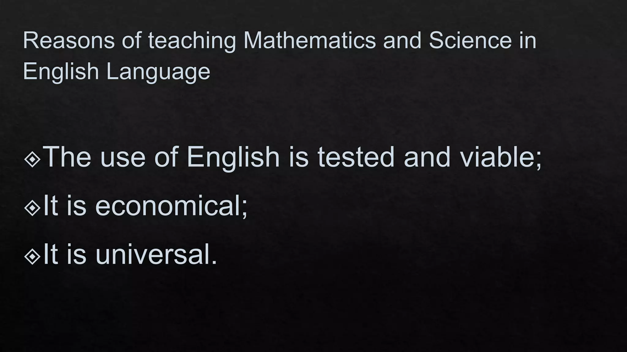Teaching Mathematics and Science In English and the Role of MTB-MLE in ...