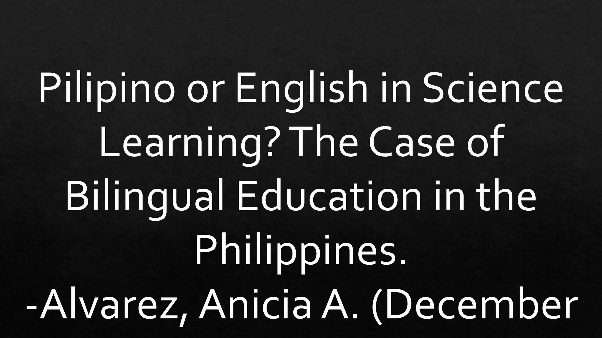 Teaching Mathematics and Science In English and the Role of MTB-MLE in ...