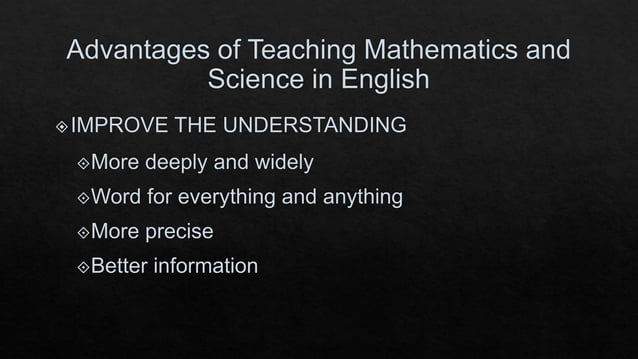 Teaching Mathematics and Science In English and the Role of MTB-MLE in ...
