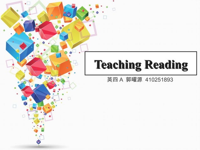 Teaching reading | PPT