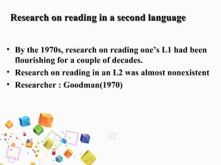 Teaching reading | PPT