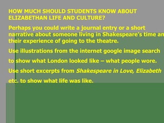 Teaching Shakespeare | PPT