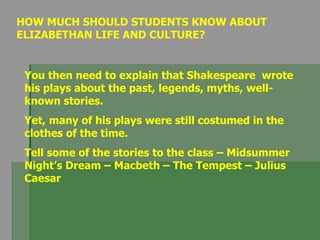 Teaching Shakespeare | PPT