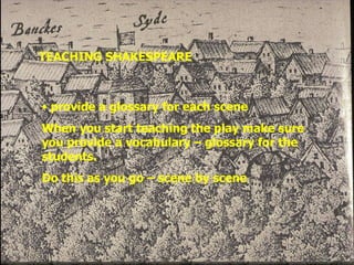 Teaching Shakespeare | PPT
