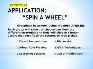 TEACHING-STRATEGIES-in-Health-s.y.-22-23 | PPTX | Educational ...