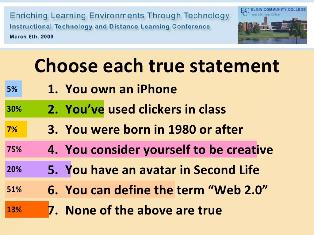 Choose each true statement You