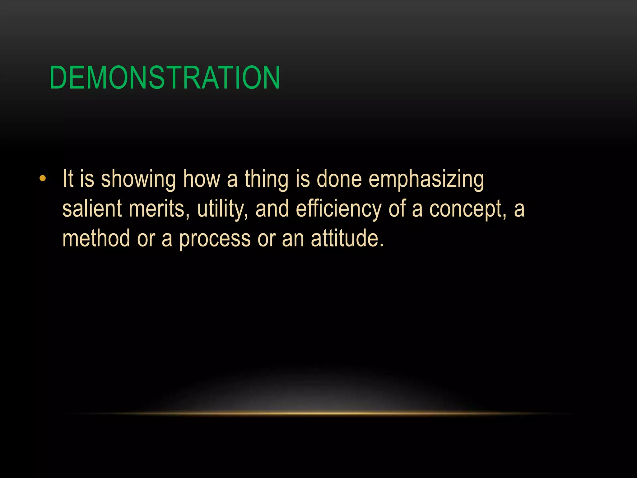 Teaching with-demonstration | PPTX