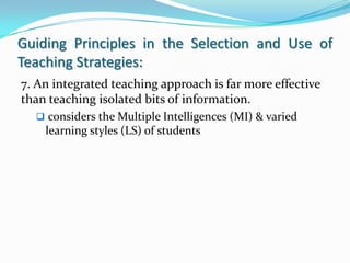 Principles of Teaching 1 | PPTX
