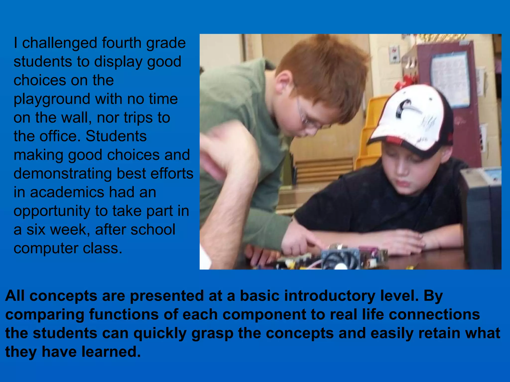 Teaching 4th grade computer | PPT