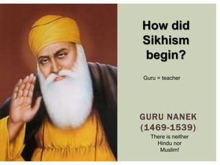 Teaching about Sikhism | PPTX