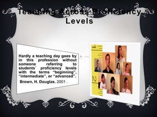 Teaching across proficiency levels Alejandra Lopez | PPT