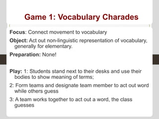 Teaching Activities - Vocabularies and Spelling.pptx