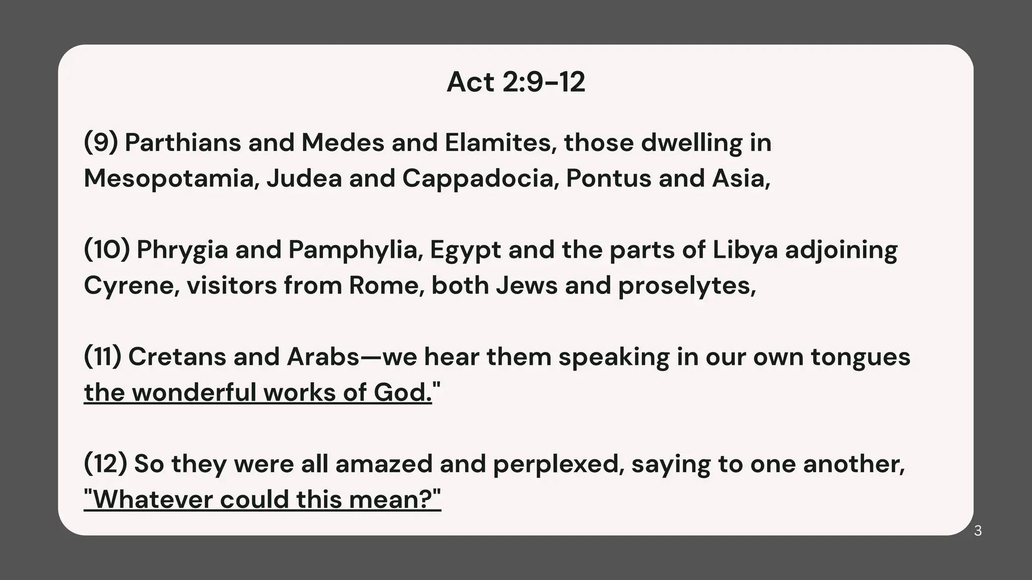 Teaching Acts: Fulfillment of the Feast of Pentecost (Series 2 of 4) | PDF