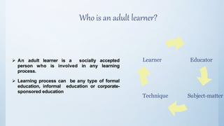 Teaching adults | PPT