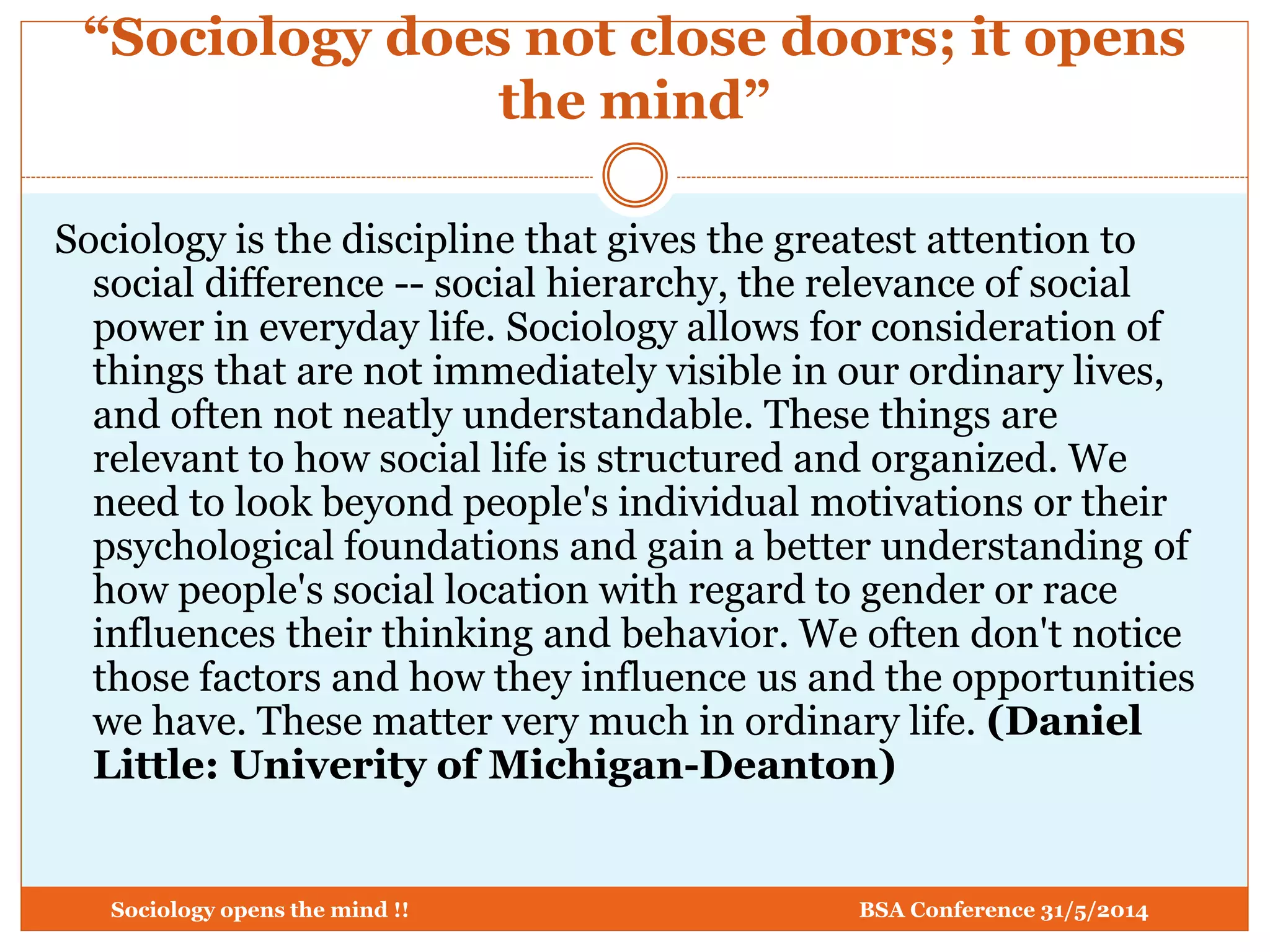 Teaching A Level Sociology by Jayne Kumi | PPTX