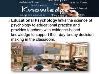 Teaching and educational psychology | PPTX