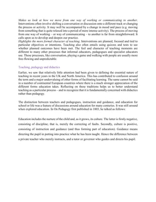 Teaching and its basic elements | PDF