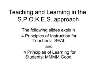 Teaching and leaning in the | PPT | Homework and Study | Education