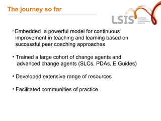 Teaching and learning change agents | PPT