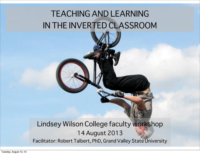 Teaching and learning in the inverted classroom | PPT