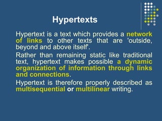 Teaching And Learning Literature Through Multimedia | PPT