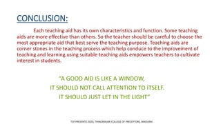 TEACHING AND LEARNING MATERIALS | PPTX