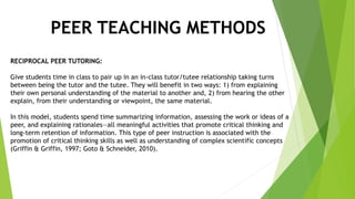 Teaching and learning methods | PPT