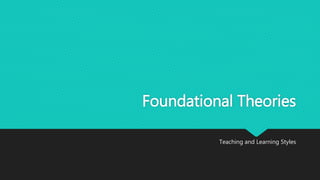 Teaching and Learning Principles | PPTX