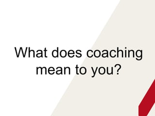 Coaching Framework - Teaching and learning showcase slides | PPTX