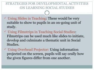 Teaching and Learning Social Studies | PPT