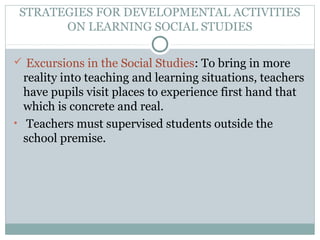Teaching and Learning Social Studies | PPT