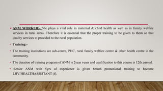 Teaching and supervision of health team members | PPTX