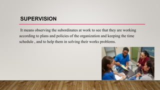 Teaching and supervision of health team members | PPTX