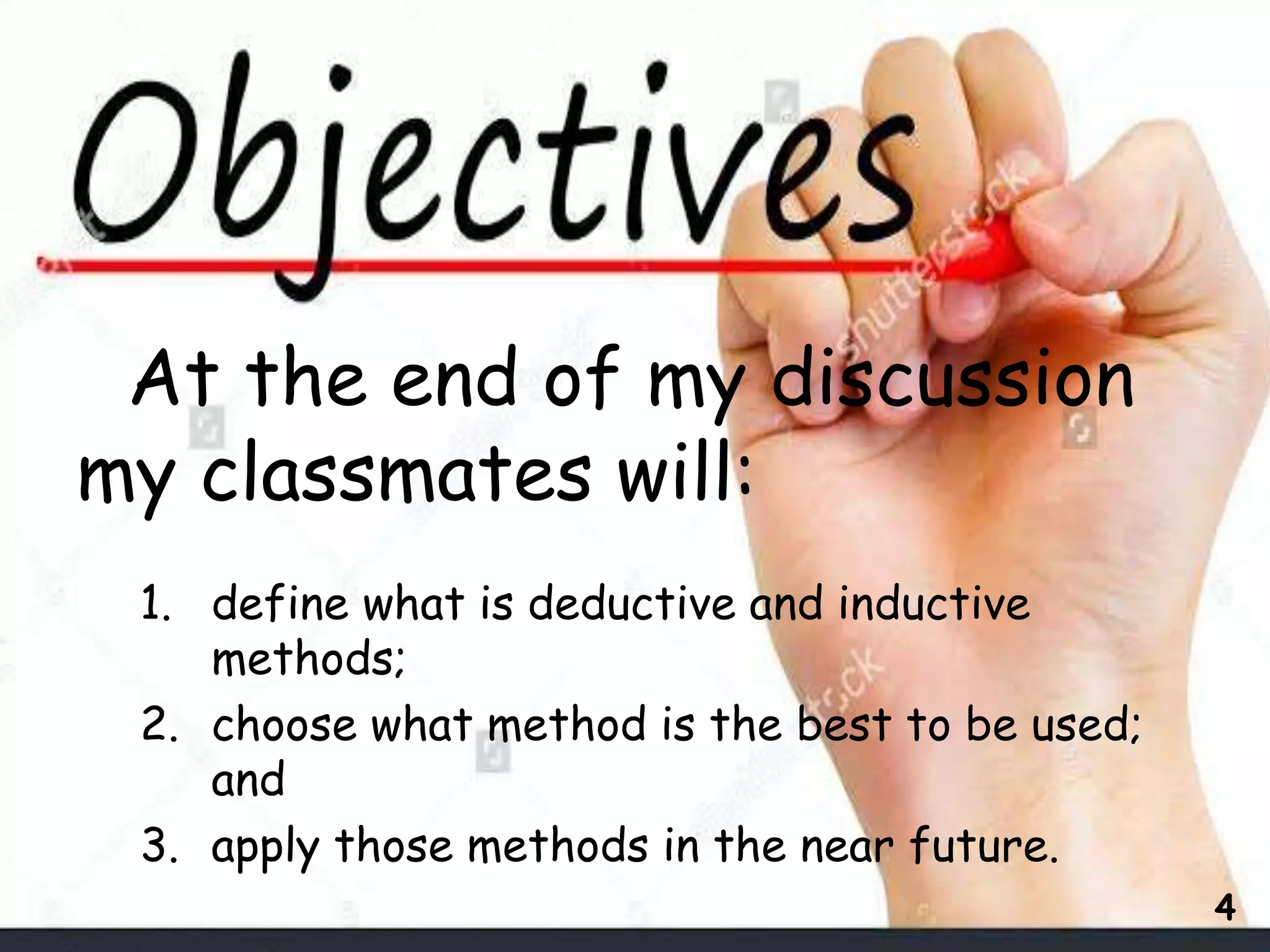 Inductive and Deductive Method | PPTX