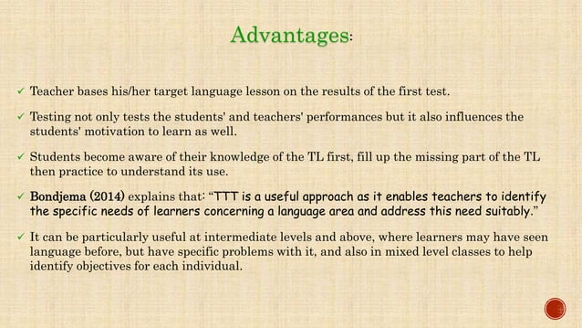 Teaching approaches (ttt) & (ppp) | PPTX