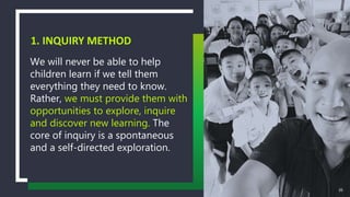 Teaching approach, strategy, method and techniques | PPTX