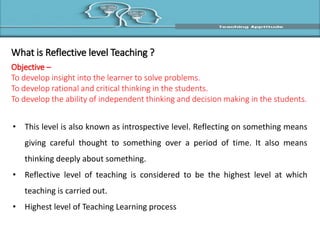 PPT on Teaching aptitude | PPTX